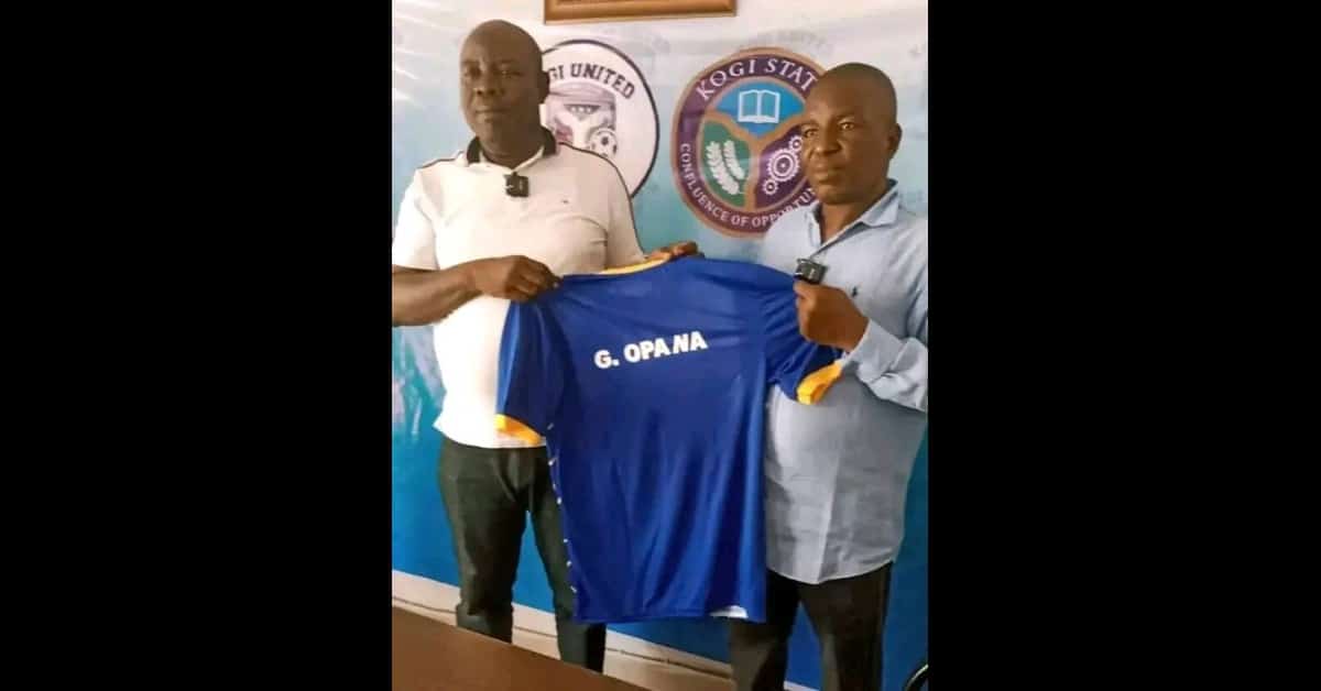 Kogi United Appoints Opana as Head Coach, Targets NNL Promotion
