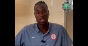 Papa Daniel Vows to Prove Himself on Unexpected Super Eagles Debut