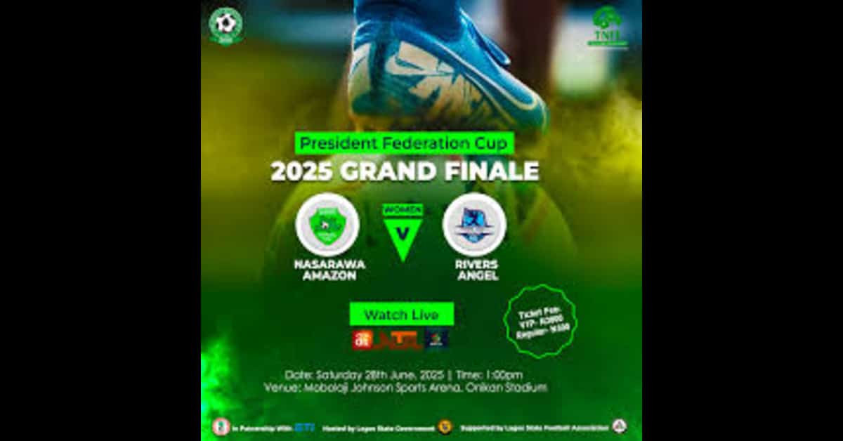 President Federation Cup 2025: Ticket Prices Revealed