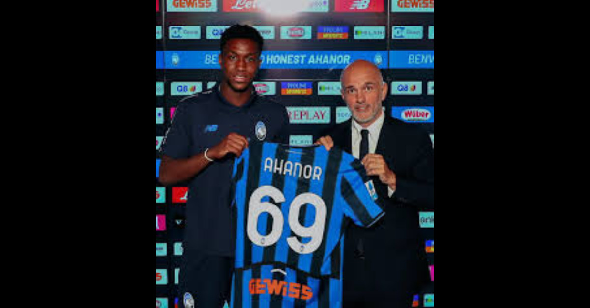 Atalanta Secure €20M Signing of 17 Year Old Defender Honest Ahanor ...