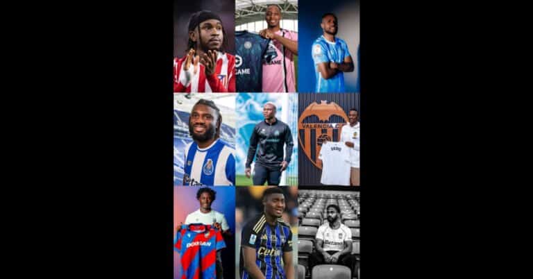 10 Nigerian Stars Who Switched Clubs in Jan 2025/26 Window